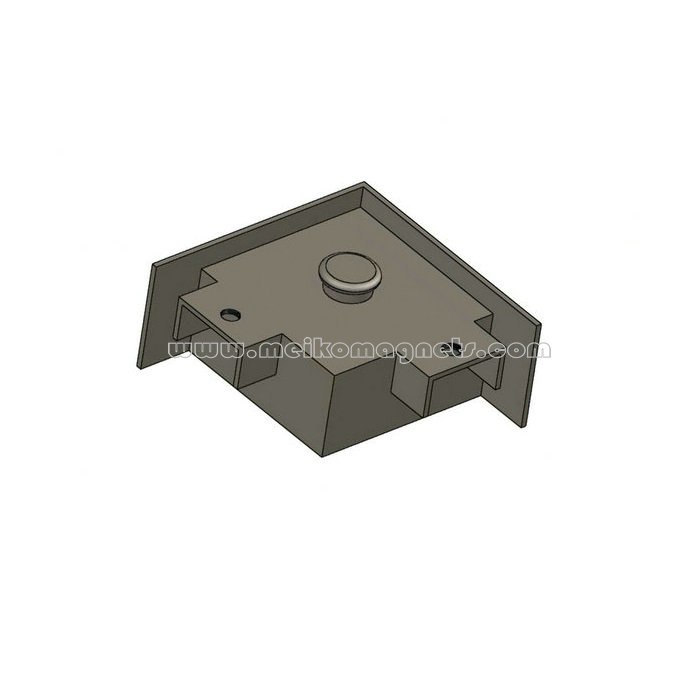 China Corner Magnet for Connecting Magnetic Shuttering Systems or Steel ...